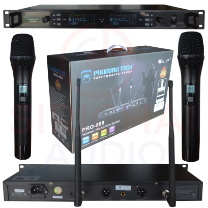 ไมค์ลอยคู่ ปรับความถี่ PROPLUS รุ่น XM111 - sirichaiaudio