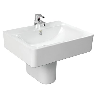 TF-959S/900P-WT-0 อ่างล้างหน้า แบบขาตั้ง รุ่น COPACABANA - bangkokceramic