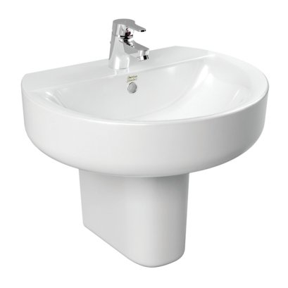 TF-959S/900P-WT-0 อ่างล้างหน้า แบบขาตั้ง รุ่น COPACABANA - bangkokceramic