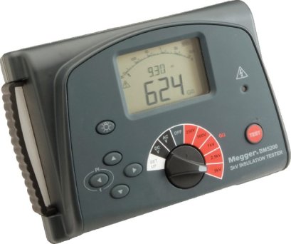 MIT2500 HIGH VOLTAGE HAND-HELD INSULATION AND CONTINUITY TESTER - megger