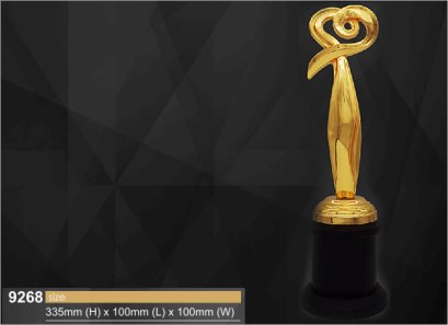 ถ้วยรางวัลแกะสลัก ชื่อ ลวดลาย ตามแบบที่ระบุ - mgcrystaltrophy