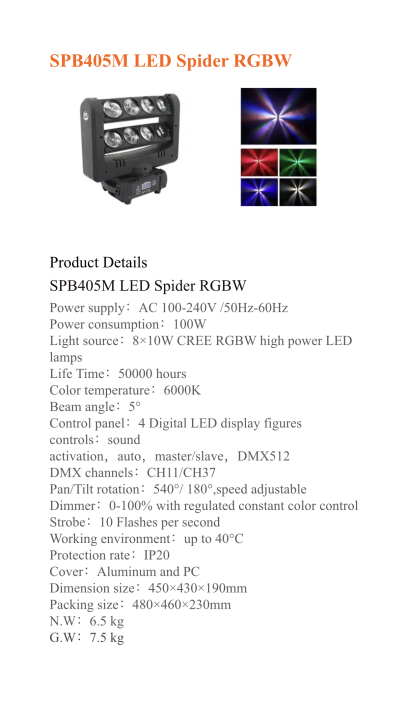 Moving LED - tprojectlight