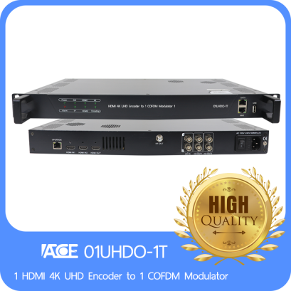 UHD 4K Encoder to IP & Digital TV Modulator - hstn