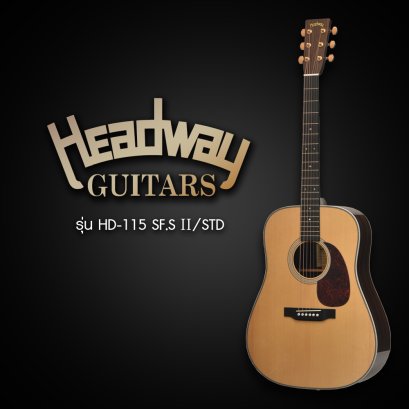 Headway กีตาร์โปร่ง Acoustic Guitar - musicplant