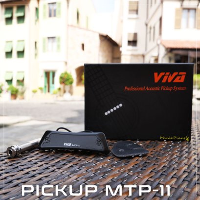 Justpro รุ่น JC - A1 ปิ๊กอัพกีตาร์โปร่ง รับเสียง2 ระบบ Mic. และ PickUp Coil - musicplant