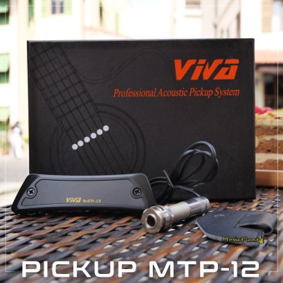 Justpro รุ่น JC - A1 ปิ๊กอัพกีตาร์โปร่ง รับเสียง2 ระบบ Mic. และ PickUp Coil - musicplant
