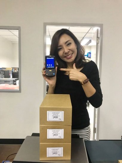 คอมพิวเตอร์มือถือสำหรับอ่านบาร์โค้ด 1D และ QR-Code - cps