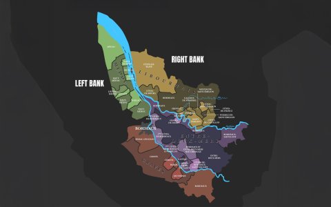 Bordeaux Wine: Left Bank vs. Right Bank Guide | Rimping