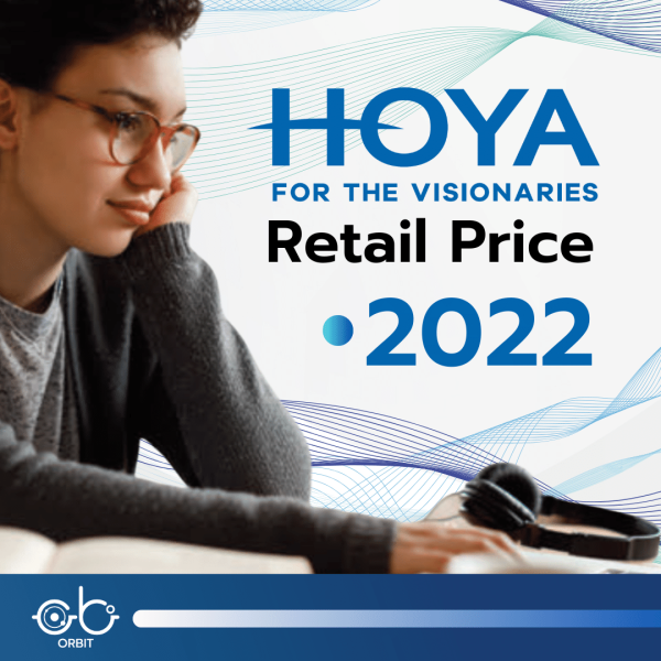 HOYA Retail Price 2020 - orbit-eyesight