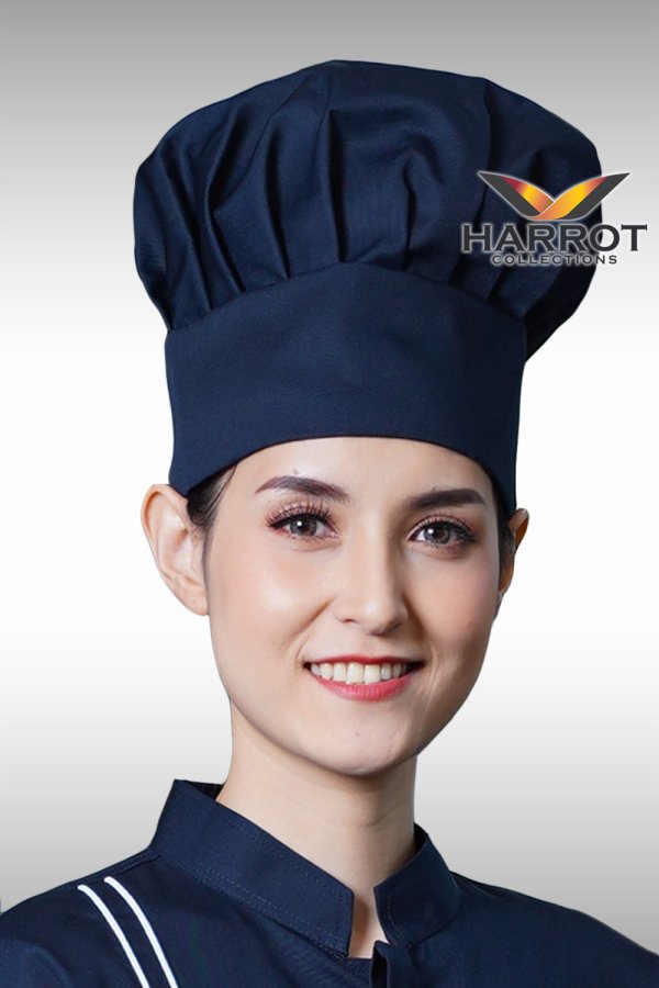 Dark Blue Chef Hat (FSC0206) - harrot
