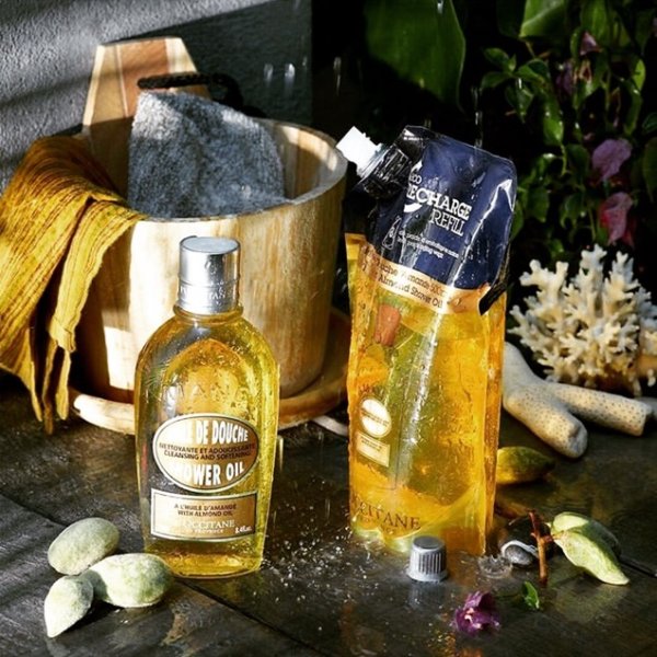 L Occitane Almond Shower Oil Refill 500 Ml at Scott Lanier blog
