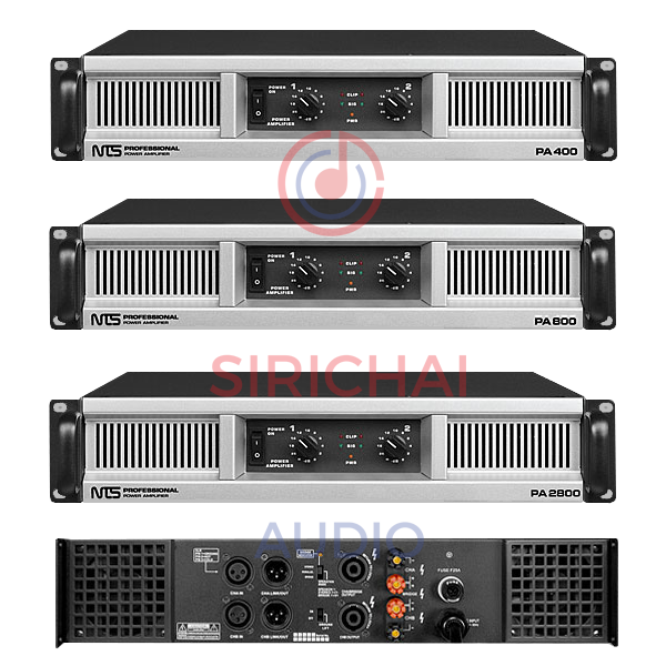 เพาเวอร์ NTS รุ่น PA - SERIES POWERAMP - sirichaiaudio