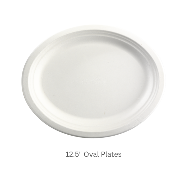 Oval Plates - ecoworldpack