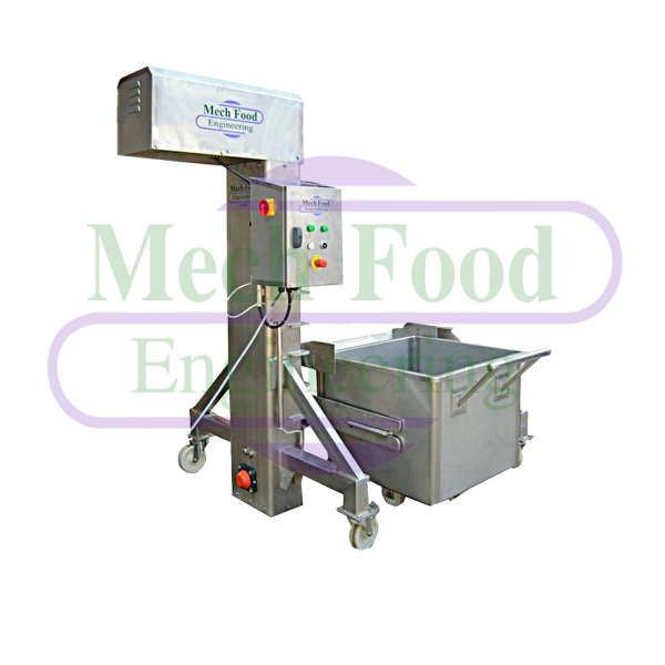 COLUMN LOADER( เครื่องยกถัง) - mechfood