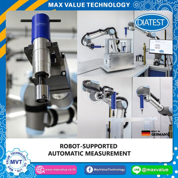 Robot-supported automatic measurement - DIATEST - maxvalue