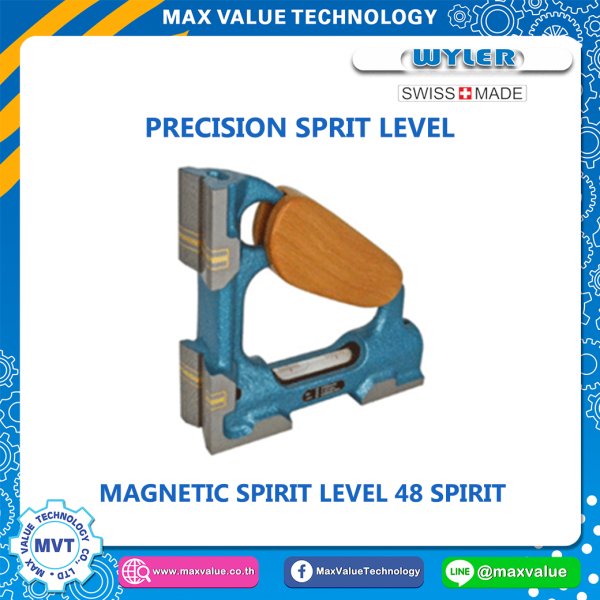 Magnetic Spirit Level 48 SPIRIT - maxvalue