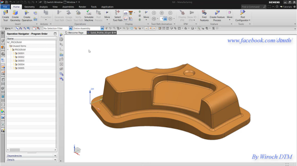 Create Solid Profile 3D - dtm-thailand