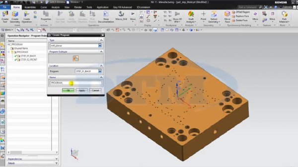 Create program group in NX CAM - dtm-thailand