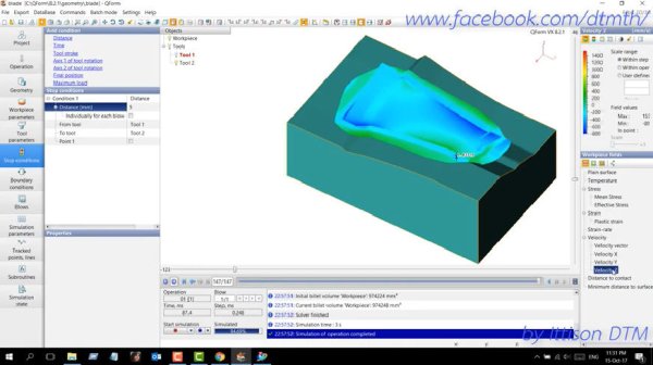 How to setup the forging simulation by QFORM VX8.2.1 - dtm-thailand