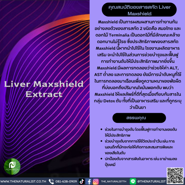 Liver Maxshield Extract - thenaturalist