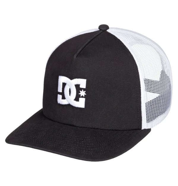 หมวก DC Shoes Wes Kremer Trucker Cap - Black [ADYHA03924-KVJ0] - uptostreet