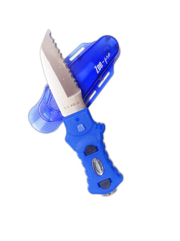 Spearfishing Knife Zeepro Mini Lock Stainless - zeeprosub