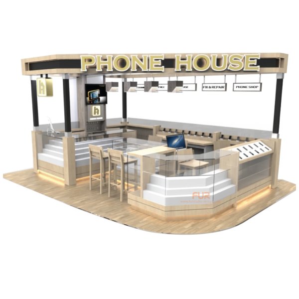 ออกแบบร้าน PHONE HOUSE Central บางใหญ่ นนทบุรี - furstudio-design