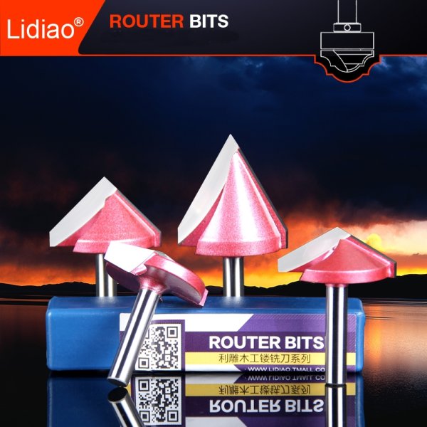 ดอก V-bit - servopluscnc