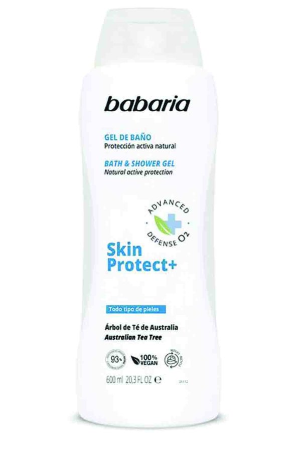Babaria Bath and Shower Gel Skin Protect+ - allplants Babaria Bath and Shower Gel Skin Protect+ - allplants