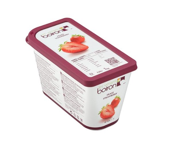 STRAWBERRY PUREE: Boiron 1 KG - bakeryland
