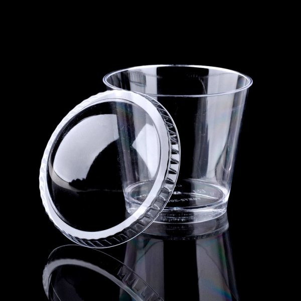 GD-7770-B3 Round Clear Plastic Cup - bakeryland