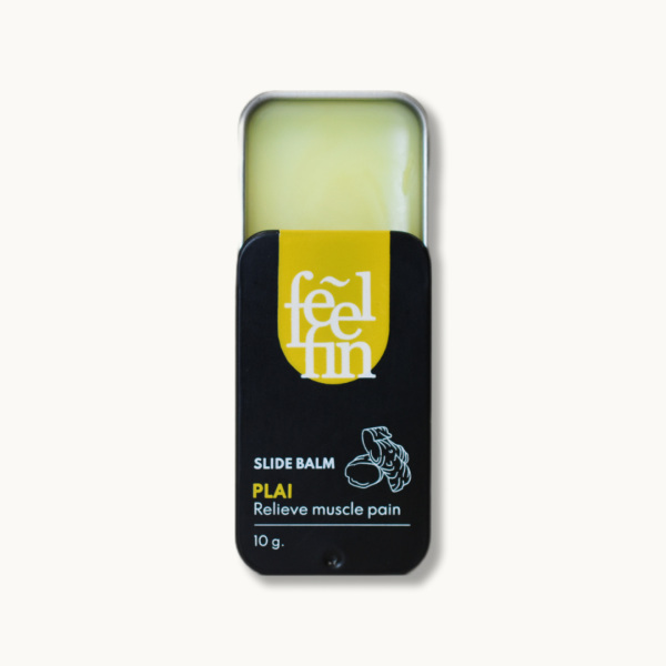 Plai Aromatic Slide Balm อโรม่าบาล์ม ไพล (Black) - feelfinthailand