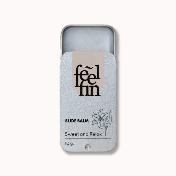 Lily Aromatic Slide Balm อโรม่าบาล์ม ลิลลี่ (Silver) - feelfinthailand