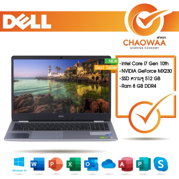 Dell core i7 Gen10th - chaowaa