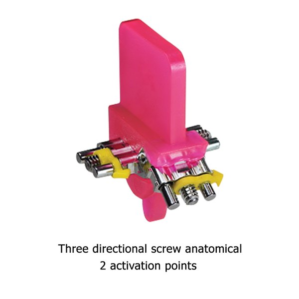 THREE DIRECTIONAL SCREW ANATOMICAL 2 activation points - prominent-dental