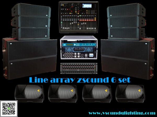 ชุดเครื่องเสียง line array - vsoundqlighting