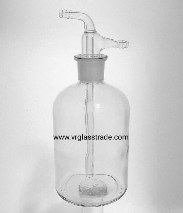 Gas Washing Bottle - vrglasstrade