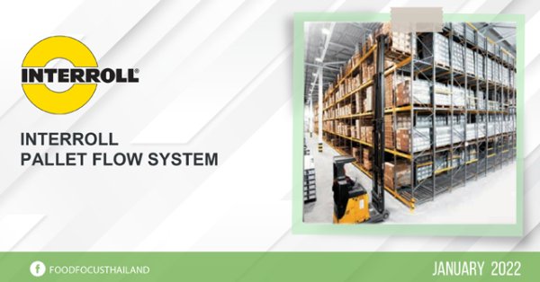 Interroll Pallet Flow System - foodfocusupdate