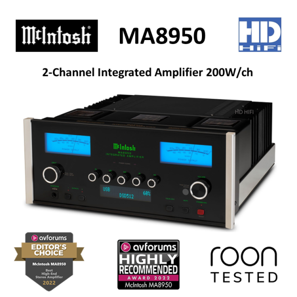 McIntosh MA8950 Integrated Amplifier 2-Channel - hd-hifi