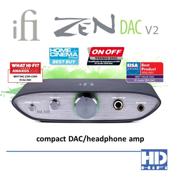 iFi ZEN DAC V2 compact DAC/headphone amp - hd-hifi