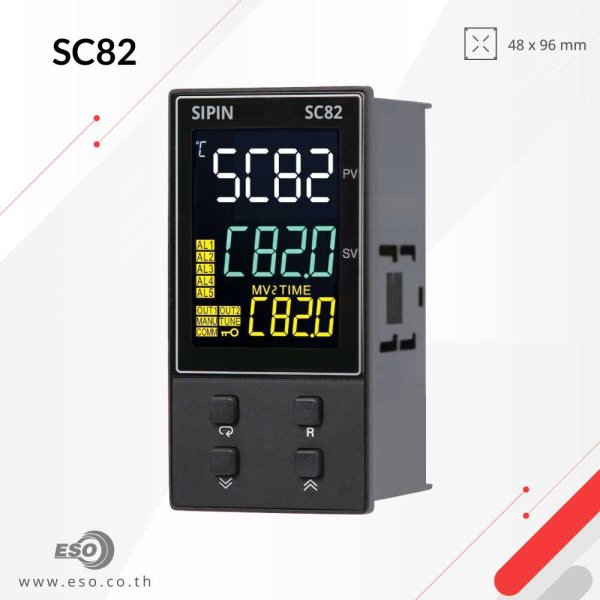 SC82 Temperature Controller/เครื่องควบคุมอุณหภูมิ SC Series - eso