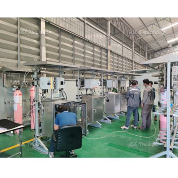 Sampling System on rack - ase-thai