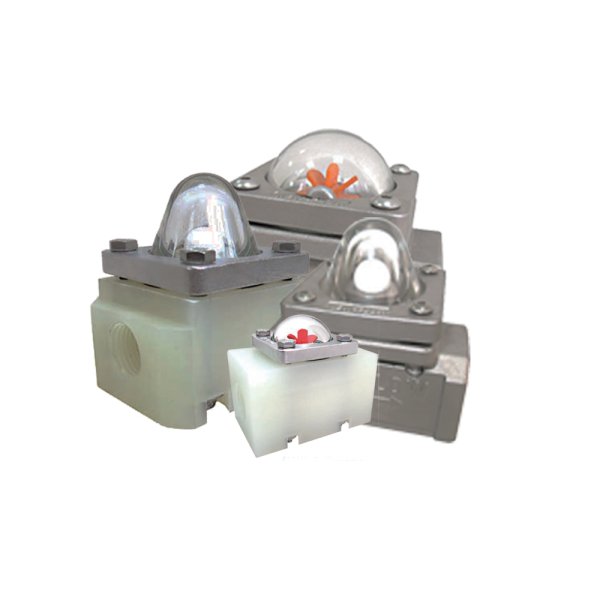 Spinner / Ball Sight Flow Indicators - nstechnologysystem
