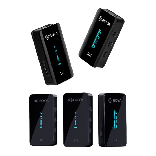 BOYA BY-XM6-S 2.4GHz Ultra-compact Wireless Microphone - boyathailand