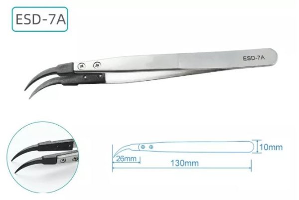 ESD-7A Tweezers - worth-instruments