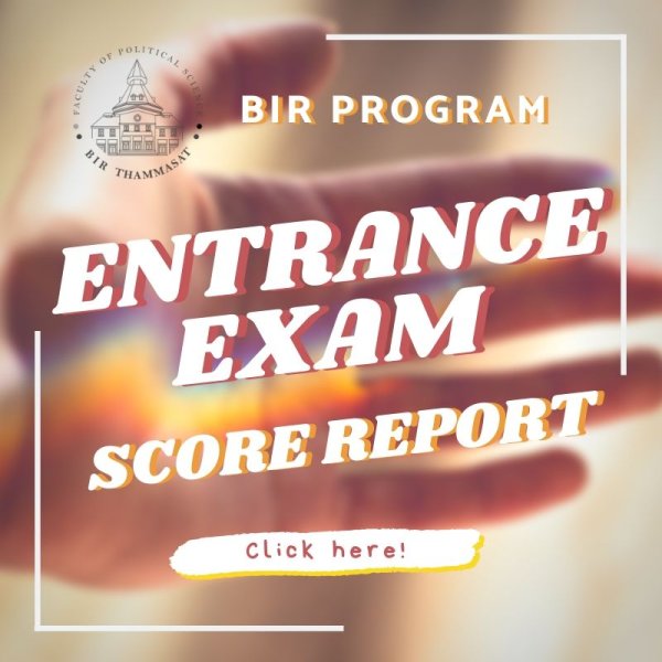 BIR Entrance Exam Score Report 2020 - birpolsci