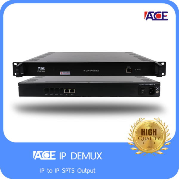 IP De-Multiplexer conversion 512 SPTS or MPTS to 512 SPTS output - hstn