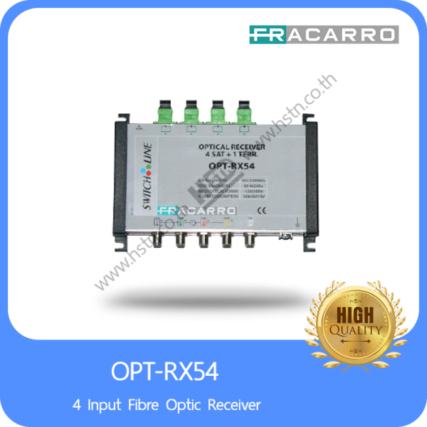 4 Input Fibre Optic Receiver - hstn