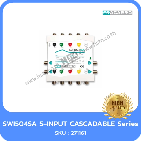 271161 SWI504SA, 5-INPUT CASCADABLE Series - hstn