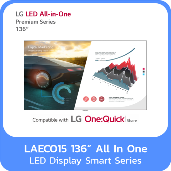 136" All-in-one LED Screen Smart Series - hstn